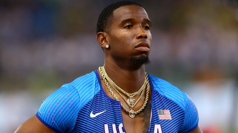 Gil Roberts: US sprinter given eight-year doping ban - BBC Sport