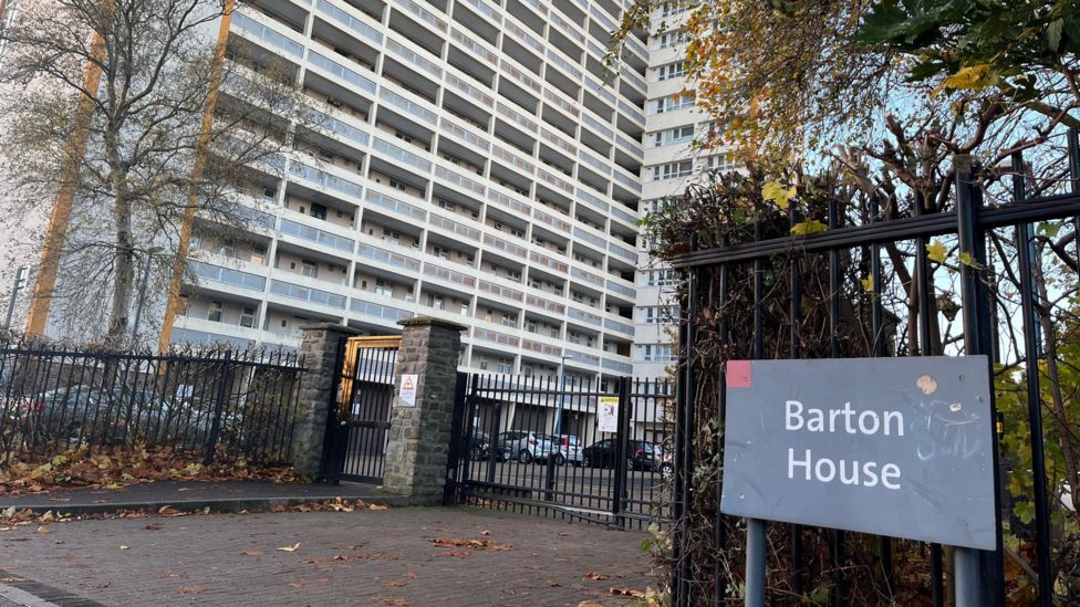 Barton House evacuated after 'fault' in fire alarm system - BBC News