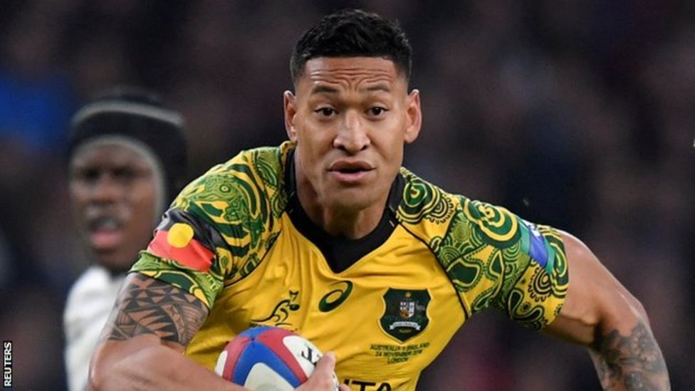 Israel Folau set for international return with Tonga - BBC Sport