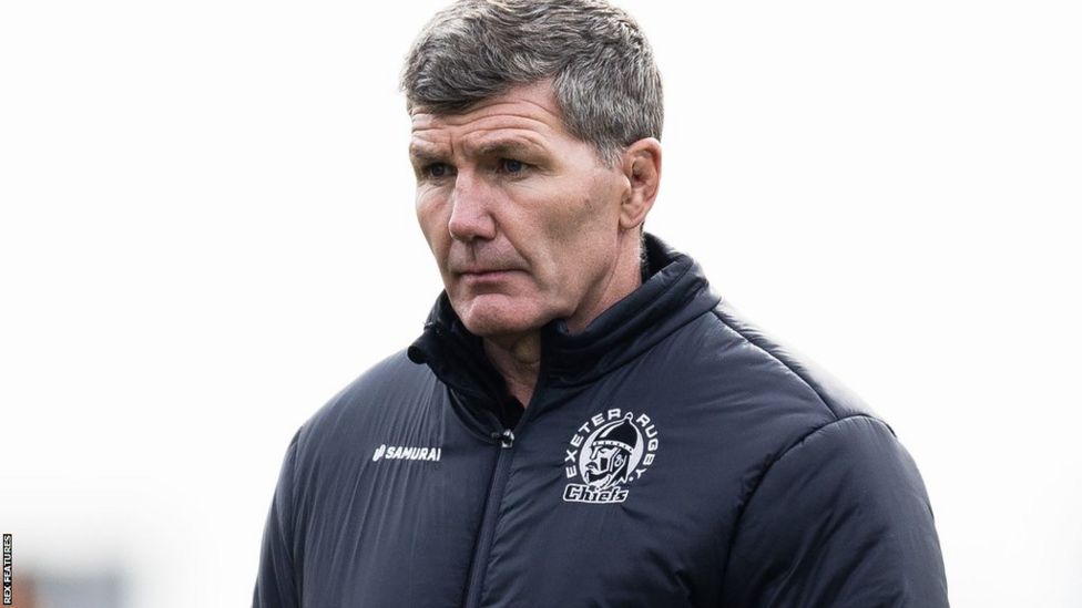 Rob Baxter: Exeter boss wants teams to be able to replace red-carded ...