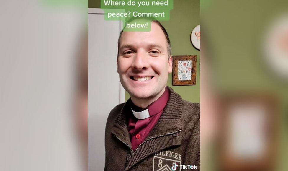 TikTok vicar reaching out to young people online - BBC News