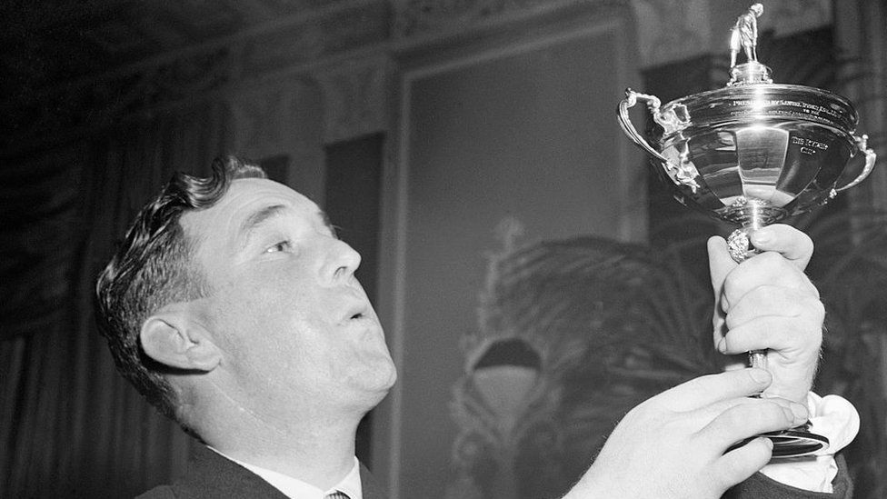 The Open: Portrush lad who led the way for Irish golf - BBC News