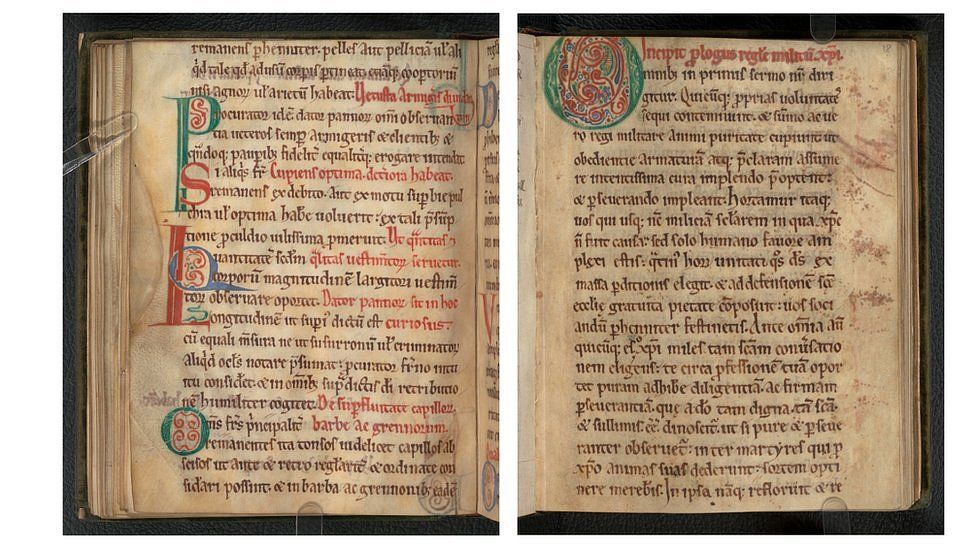 Rare medieval manuscripts digitised for first time - BBC News