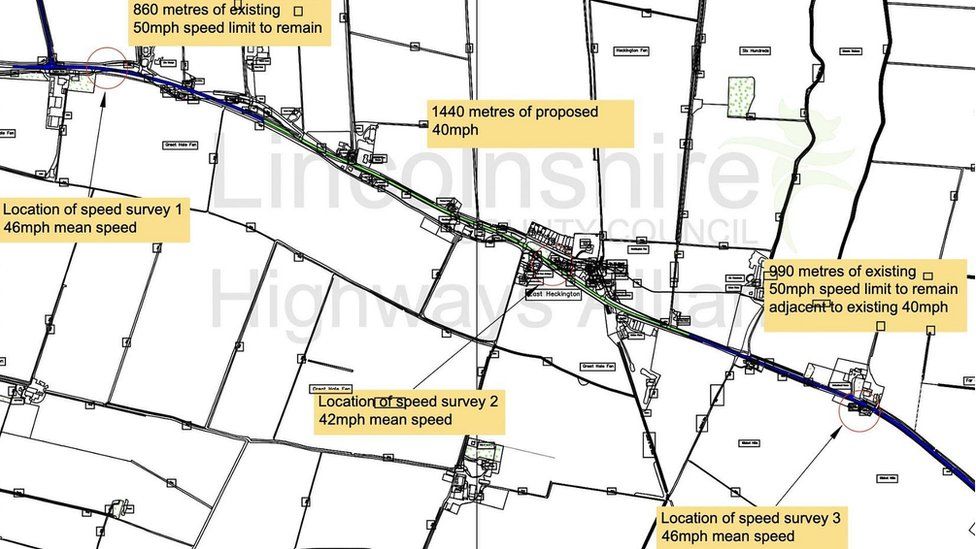 Boston: Rethink on A17 speed reduction plan - BBC News