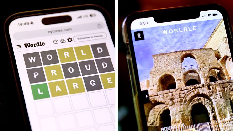 Wordle locked in legal row with geography spinoff, Worldle - BBC News