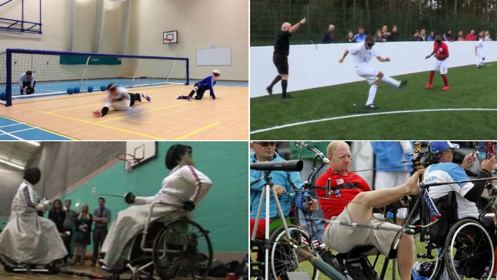 4 All Games: Paralympian backs inclusive sport project - BBC News