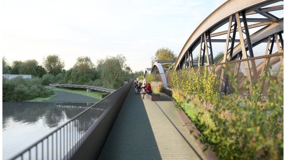 Barnes Bridge: Unused Thames structure could become garden walkway ...