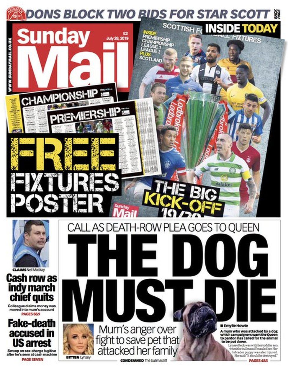 Scotland's papers: Boris to 'clash with Ruth' in Scotland visit - BBC News