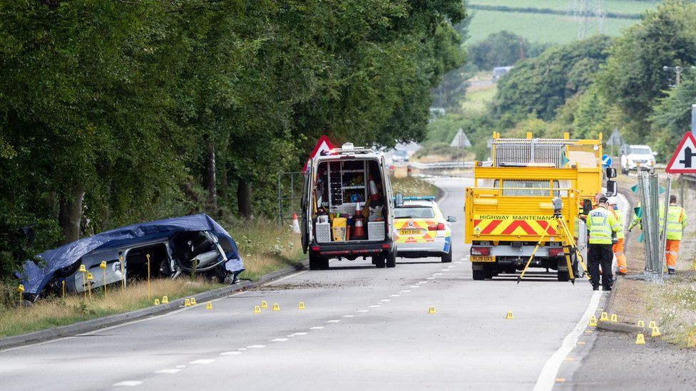 Man killed in collision on A90 Stonehaven to Dundee road named - BBC News