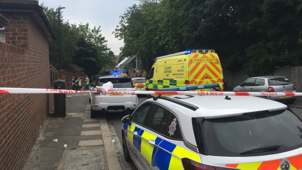 Sunderland care home fire a 'challenging incident' - BBC News