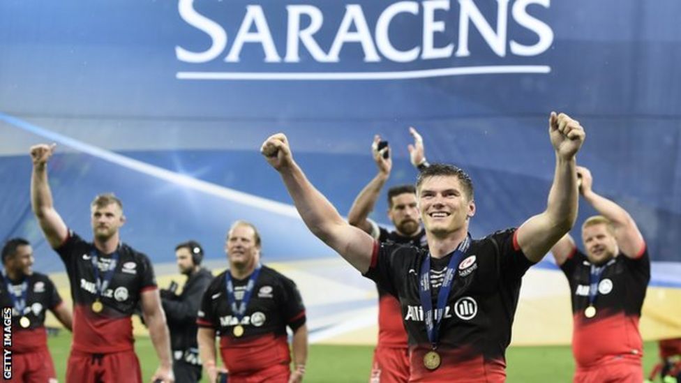 Saracens win Champions Cup: Owen Farrell eyes Premiership title - BBC Sport