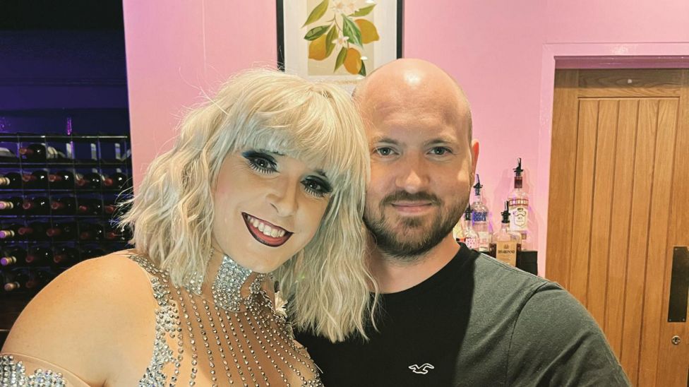 Felixstowe performer 'electrifying' the local drag scene - BBC News