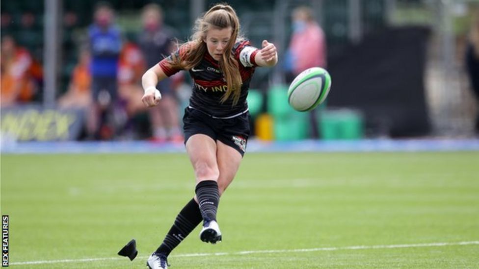 Zoe Harrison and Lotte Clapp: Saracens duo sign new contracts - BBC Sport