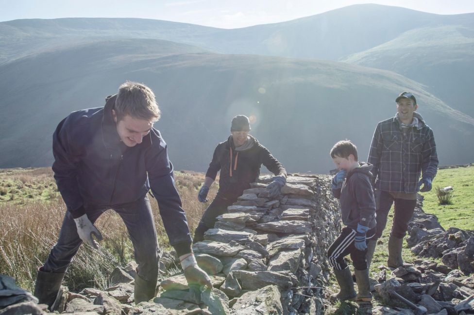 'Cerrig hudolus' waliau Cader Idris - BBC Cymru Fyw