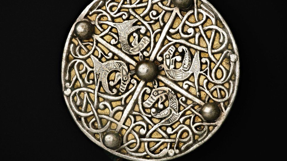 Viking-age treasure hoard comes home to Galloway - BBC News