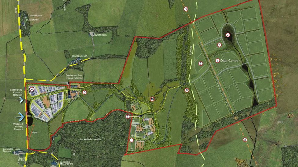 Lockerbie data centre planning extension explored - BBC News