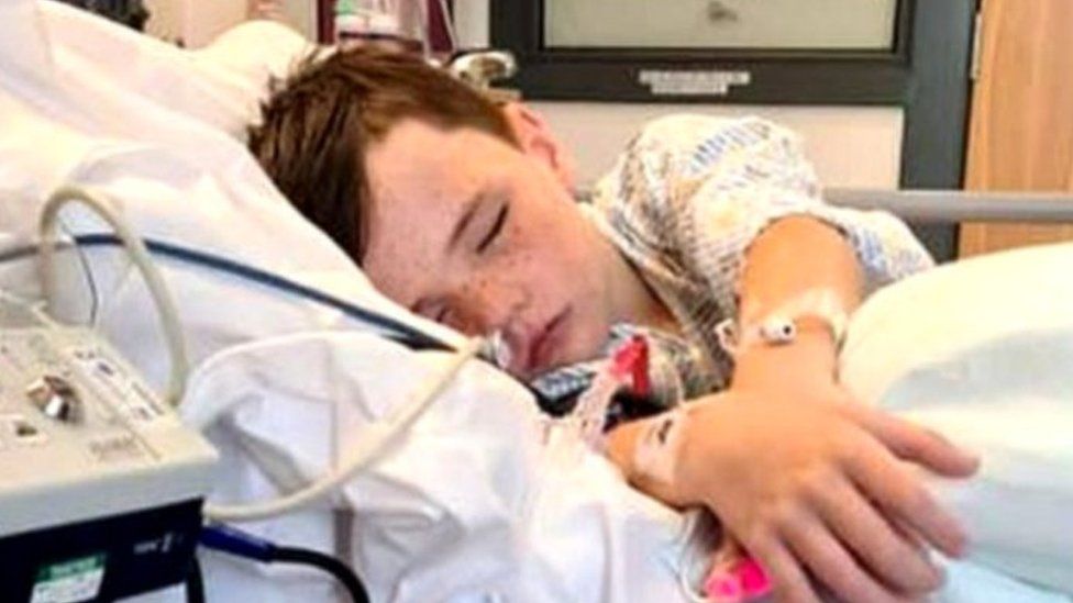 Stevenage mum's warning after two-year-old swallows magnets - BBC News