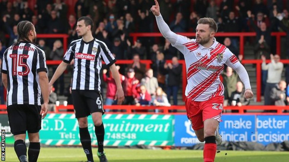 Matt Godden: Stevenage striker 2017's top goalscorer, ahead of Harry ...