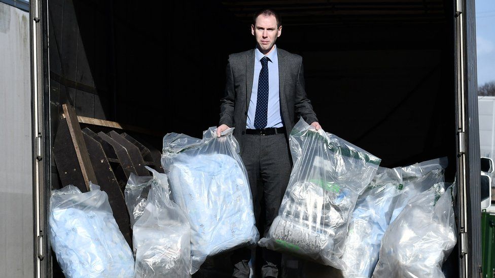 Belfast Harbour: Police find £1m more drugs hidden in seized lorry ...