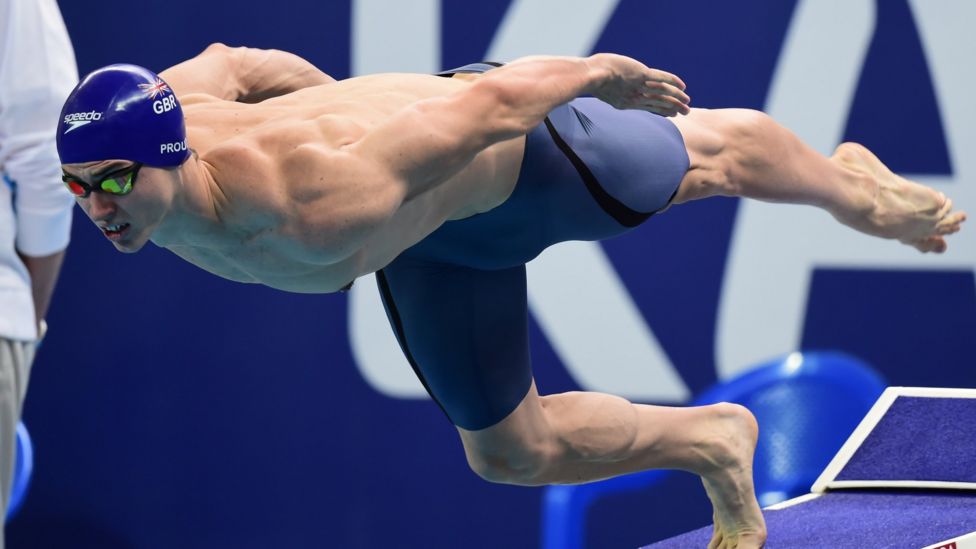 Rio 2016: Ben Proud following 'gym trend' set by Mark Foster - BBC Sport