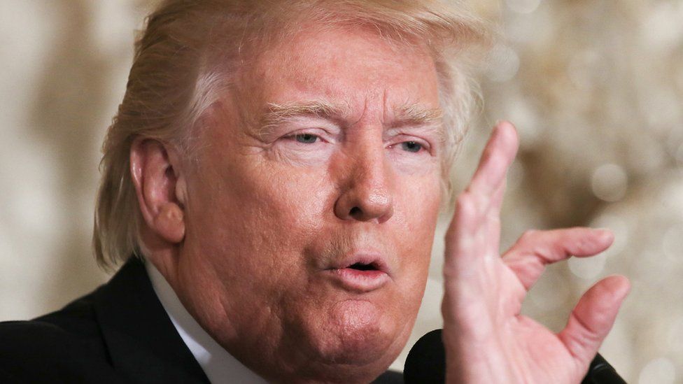 Full transcript of Trump press conference - BBC News