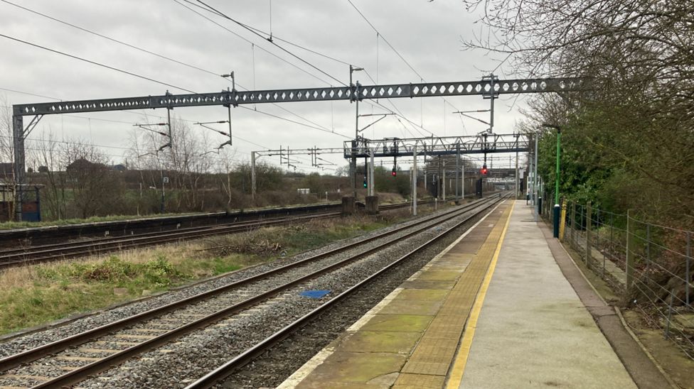 The ghost station which survives by being used once a week - BBC News