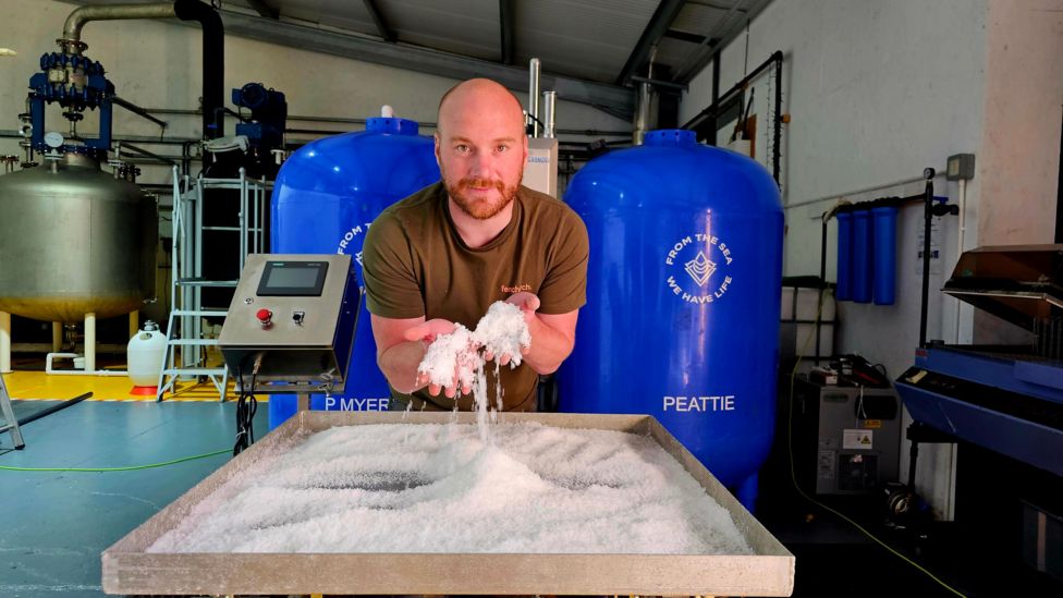 I almost died trying to get salt from the sea - BBC News