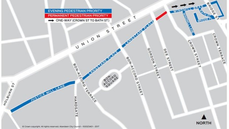 Bid to restore Aberdeen's main Union Street thoroughfare - BBC News