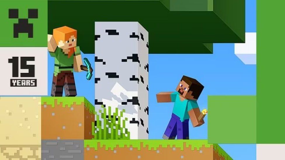 Minecraft: Mojang celebrates 15th anniversary of game - BBC Newsround