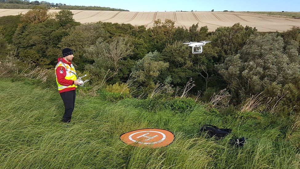 Drone team joins Scottish Mountain Rescue - BBC News