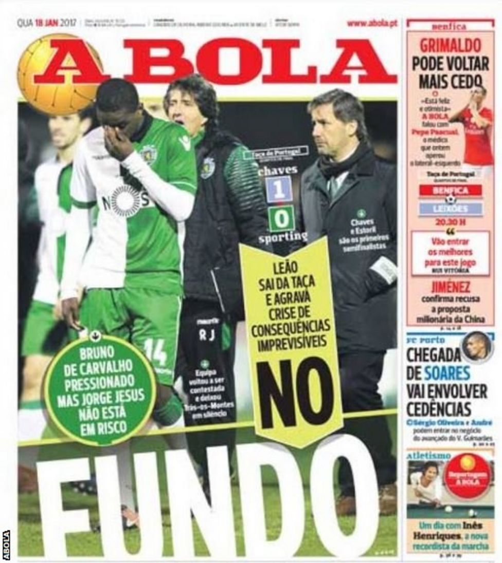 Sporting Lisbon: Riot police called to protect players from angry fans ...