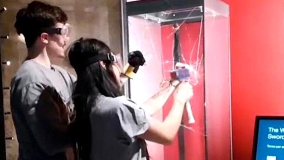 Climate protesters to pay compensation for William Wallace sword case ...