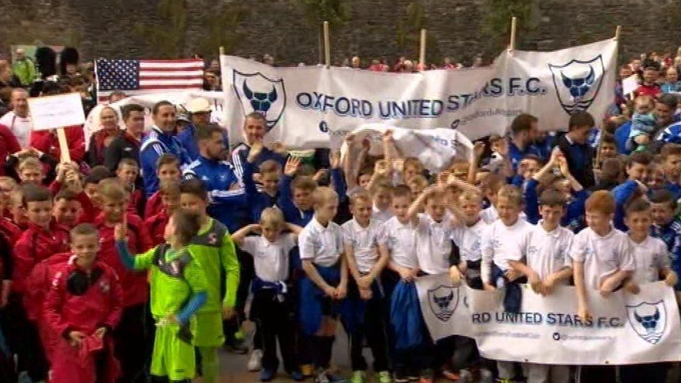 Foyle Cup: Youth football tournament's funding cut by 50% - BBC News