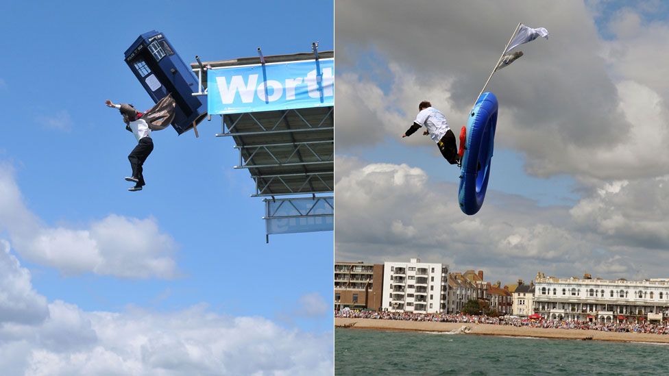 Highs and lows of the Birdman contest - BBC News