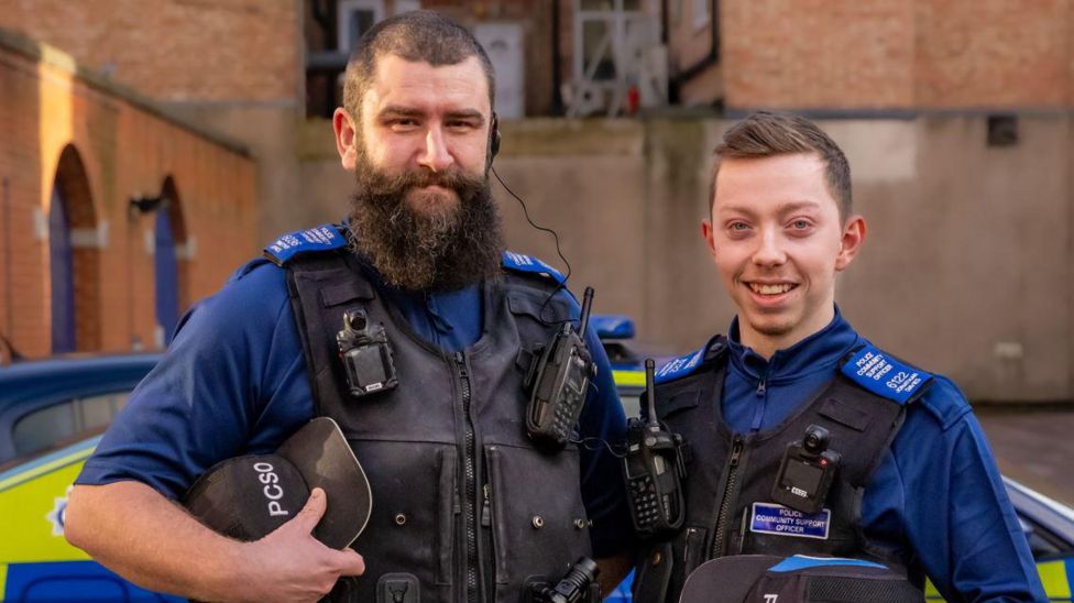 Leicestershire PCSOs shortlisted for award after taxi hijack arrest ...