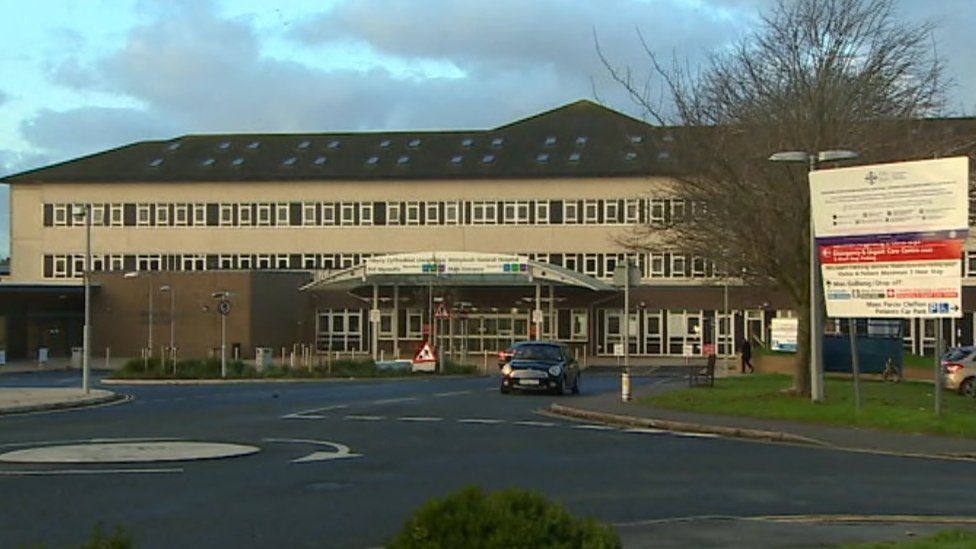 Withybush hospital downgrade prompts Hywel Dda protest - BBC News