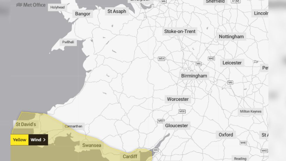 Wales weather: Wind warning for south Wales cancelled - BBC News