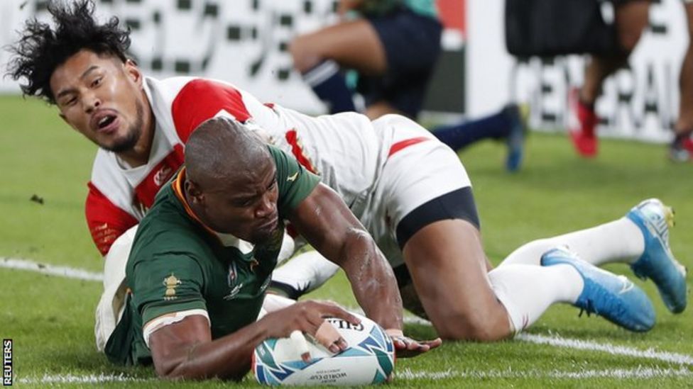 South Africa 26-3 Japan: Springboks through to Rugby World Cup semi ...