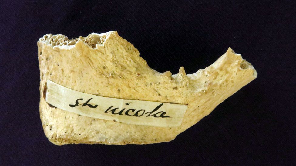 'Santa's bone' proved to be correct age - BBC News