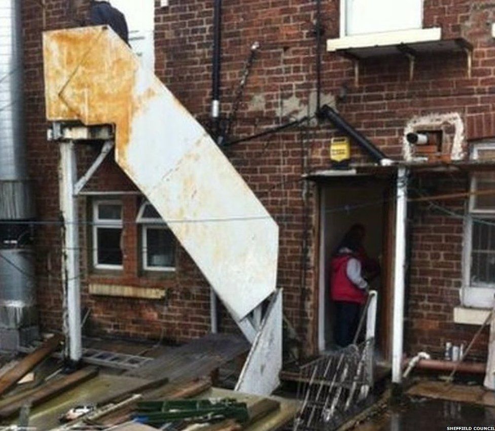 Sheffield's 'danger flats' risk to tenants' lives - BBC News