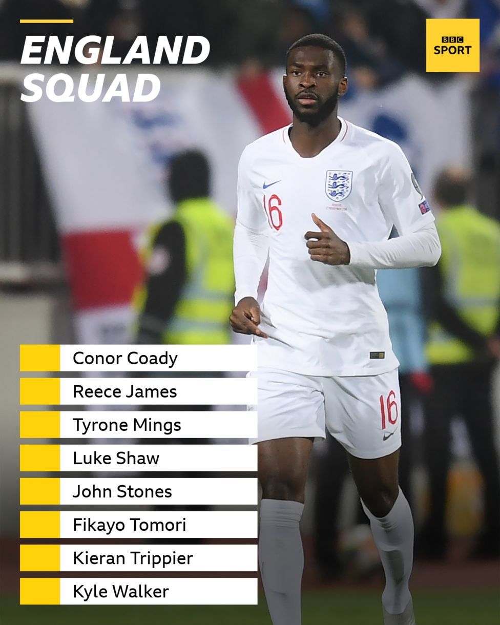 England squad: The defenders - BBC Sport