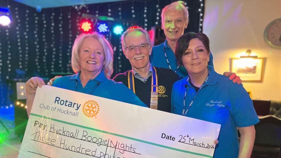 Disco for adults with learning disabilities launched in Hucknall - BBC News