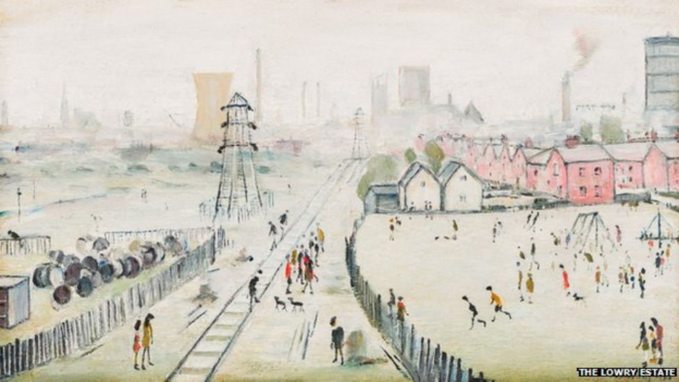 LS Lowry works to go on show in York for first time - BBC News