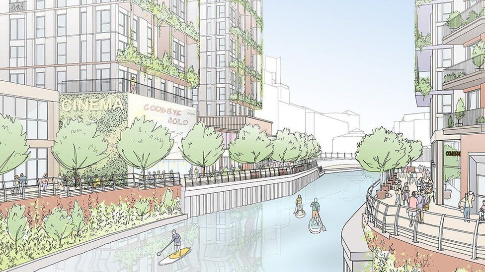 Reading's Oracle shopping centre stores shut to make way for flats ...