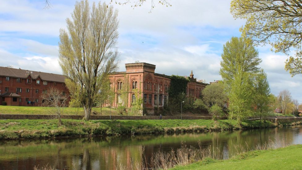 Derelict Dumfries mill vision takes shape - BBC News