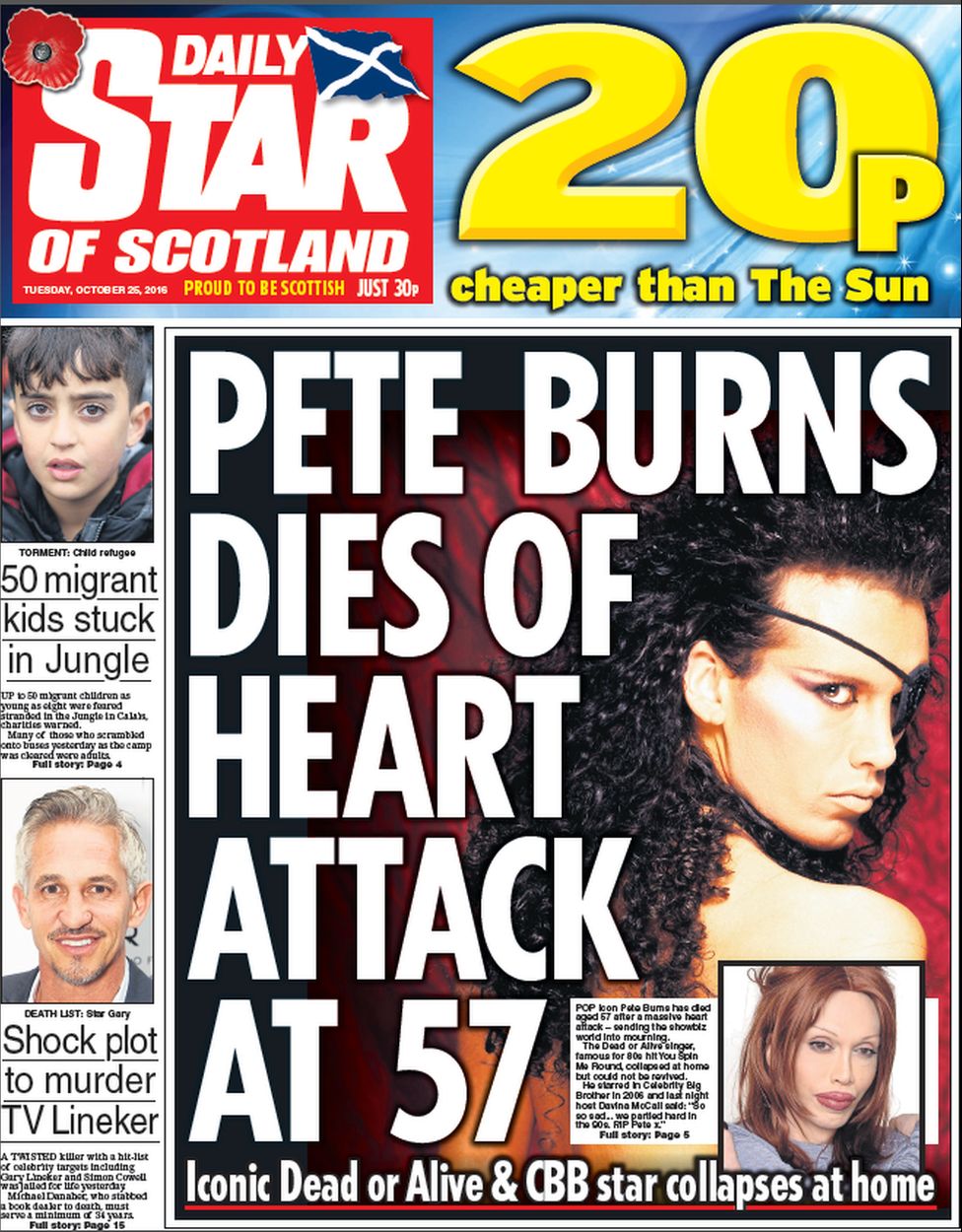 Scotland's papers: Brexit talks and officers 'left for dead' - BBC News