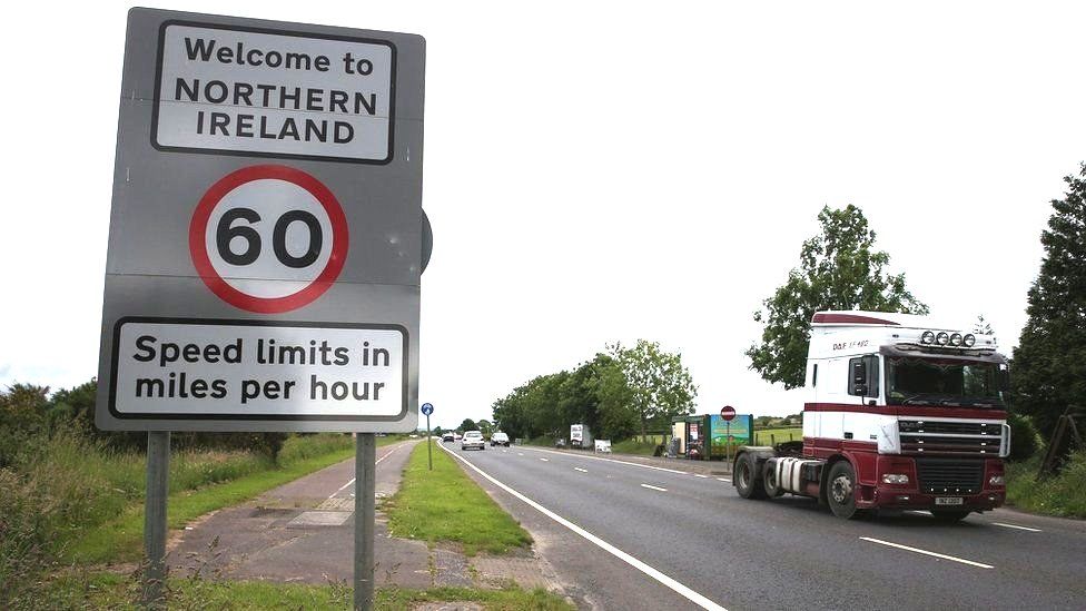 Sharp increase in trade across Irish border in April - BBC News