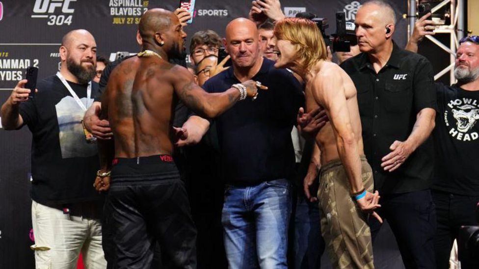 UFC 304 in Manchester: Leon Edwards & Belal Muhammad weigh in for world ...