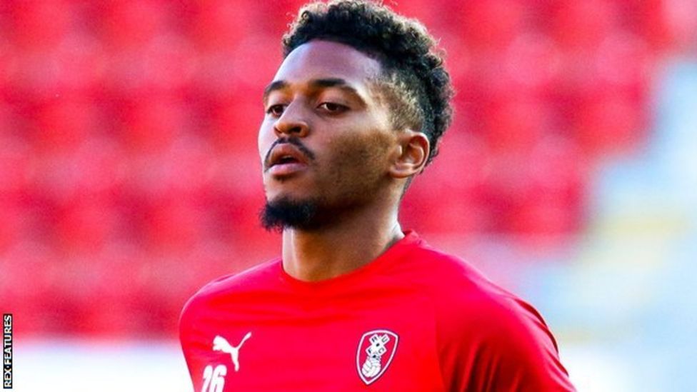 Julien Lamy: Rotherham United loan striker to AFC Wimbledon - BBC Sport