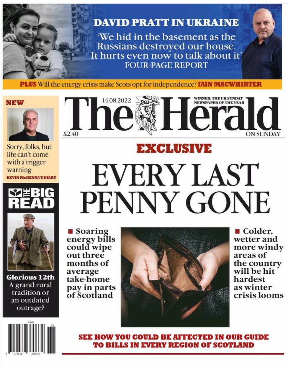 Scotland's papers: Council jobs warning and JK Rowling death threat ...